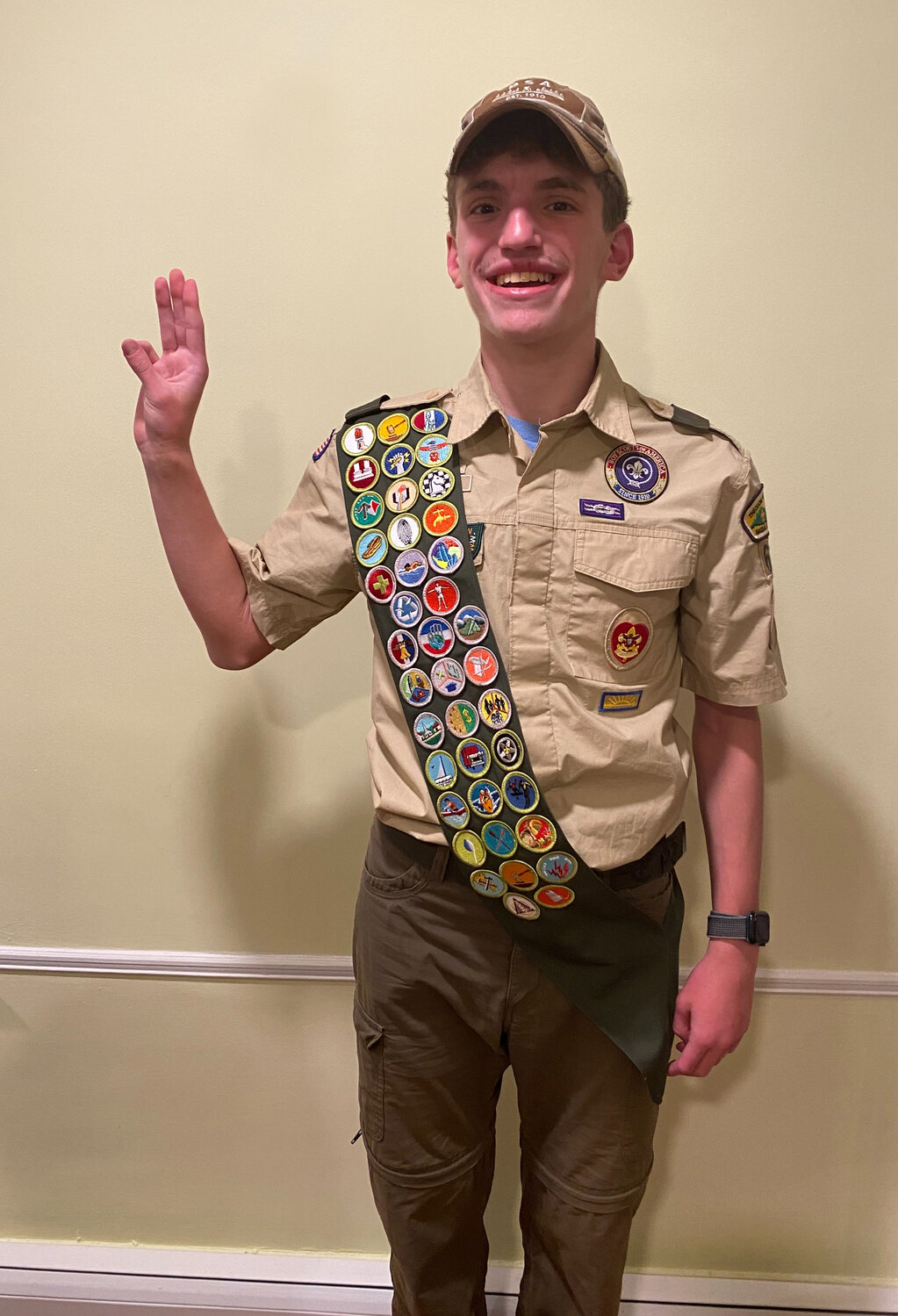 Samuelson achieves Eagle Scout rank through synagogue project | Herald Community Newspapers ...
